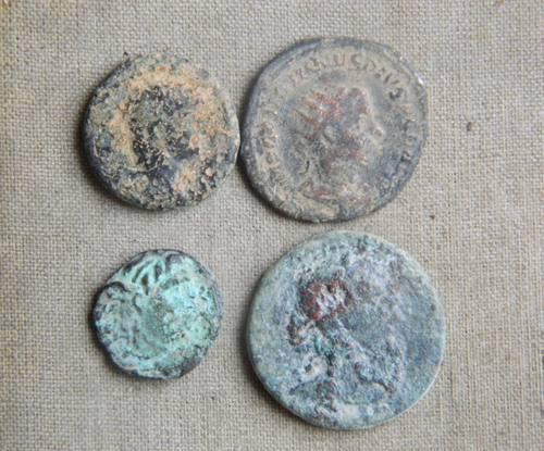 Lot of 4 Roman: Provincial (100-400 AD) Bronze Coins | eBay