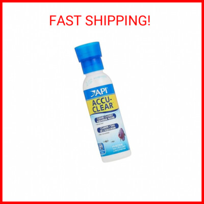 API ACCU-CLEAR Freshwater Aquarium Water Clarifier 4-Ounce Bottle | eBay