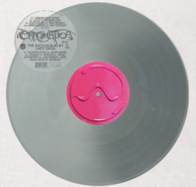 LADY GAGA Chromatica rare Limited Edition Silver Vinyl LP sealed | eBay