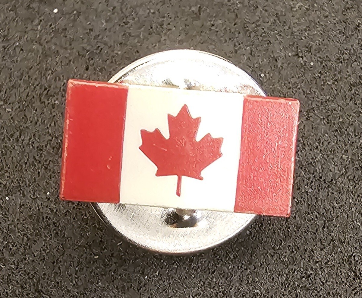 Vintage Canadian Flag Lapel Pin | eBay