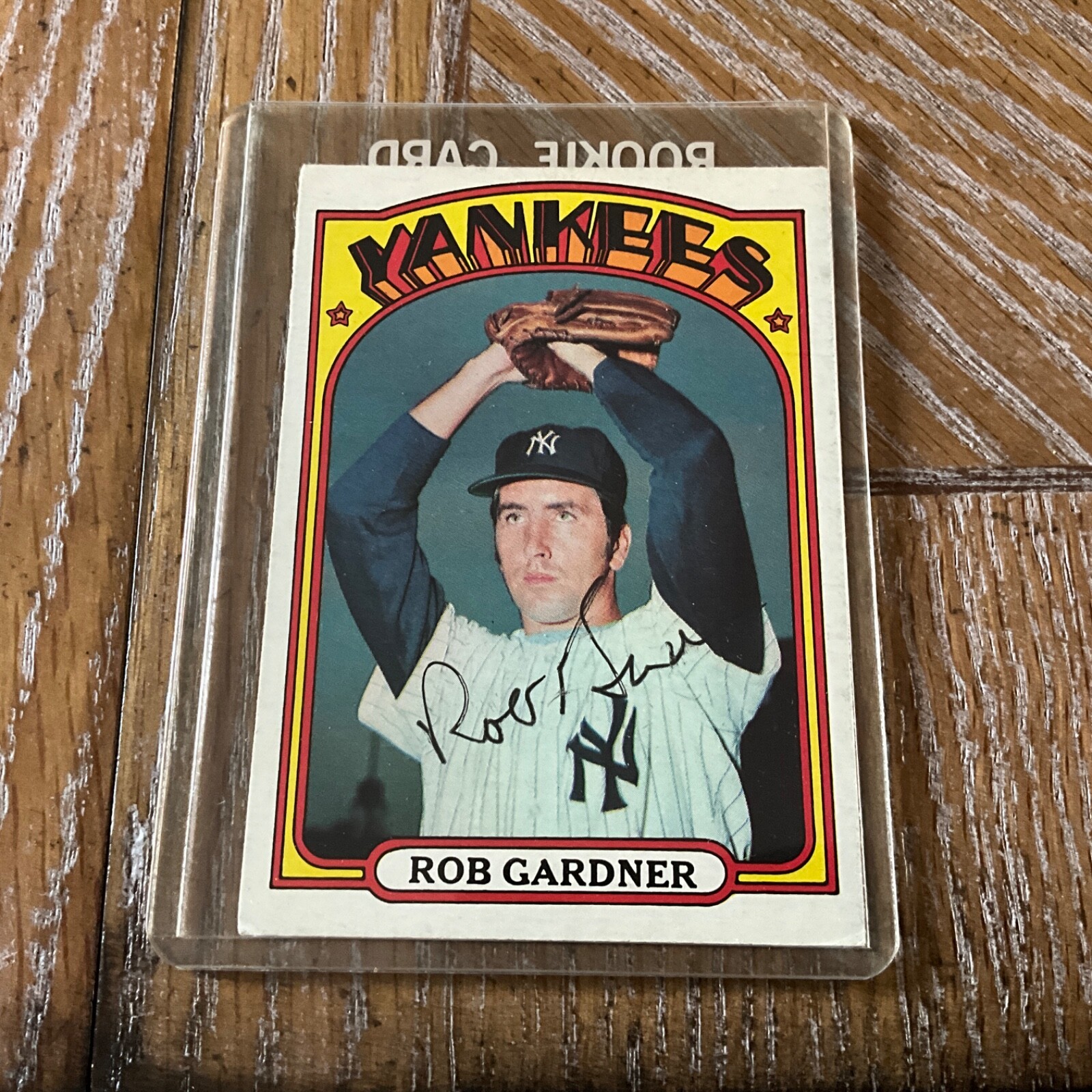 autographed 1972 Topps. ROB GARDNER. DEC 2023 #C-1 | eBay