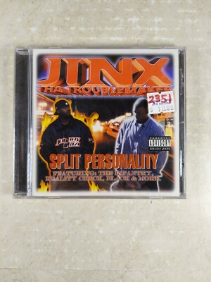 Jinx Tha Troublemaker Split Personality NEW CD Self Made Records 2000 ...