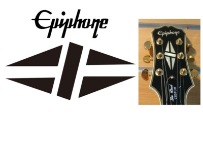 Gibson Epiphone guitar Decal head stocks Restoration water slide Logo ...