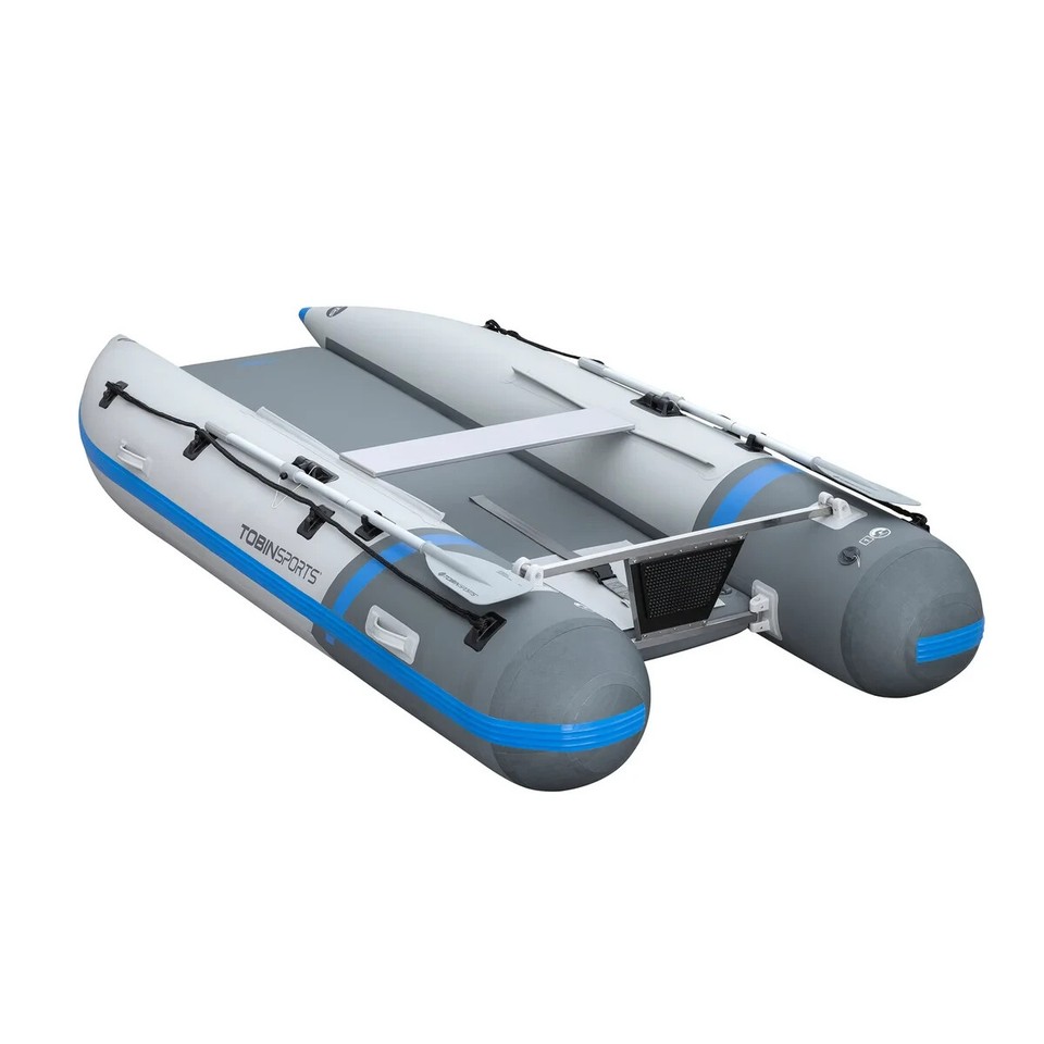 INFLATABLE BOAT DINGHY BOATS SMALL FISHING MINI BLOW UP CATAMARAN STYLE ...