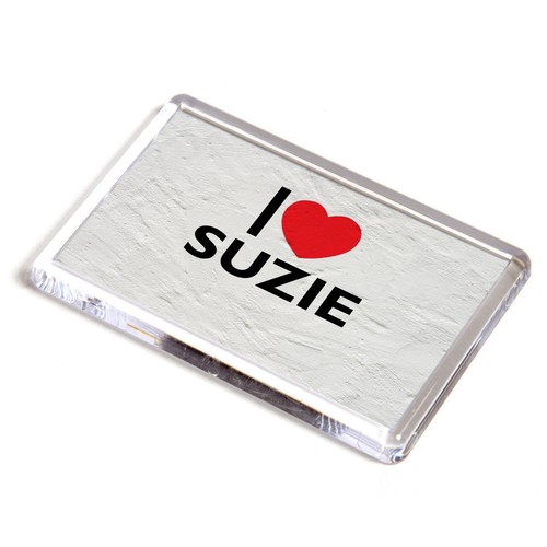 FRIDGE MAGNET - I Love Suzie - Girls Name Gift | eBay