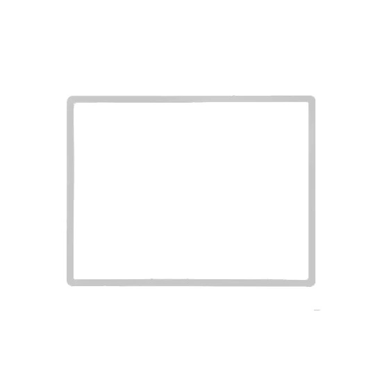 Replacement Nintendo DSi Top Screen Lens Cover Upper Plastic Frame in ...