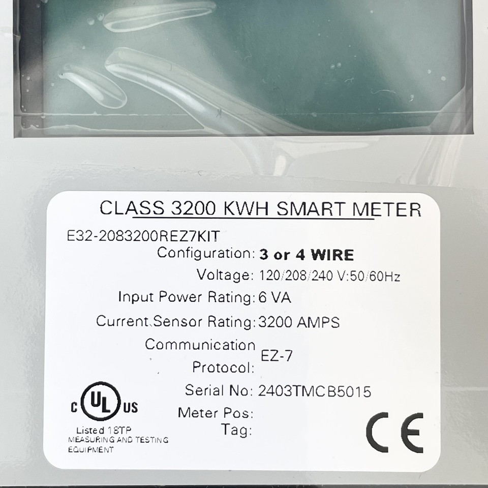 E-MON Submeter HONEYWELL CLASS 3200 KWH SMART METER | eBay