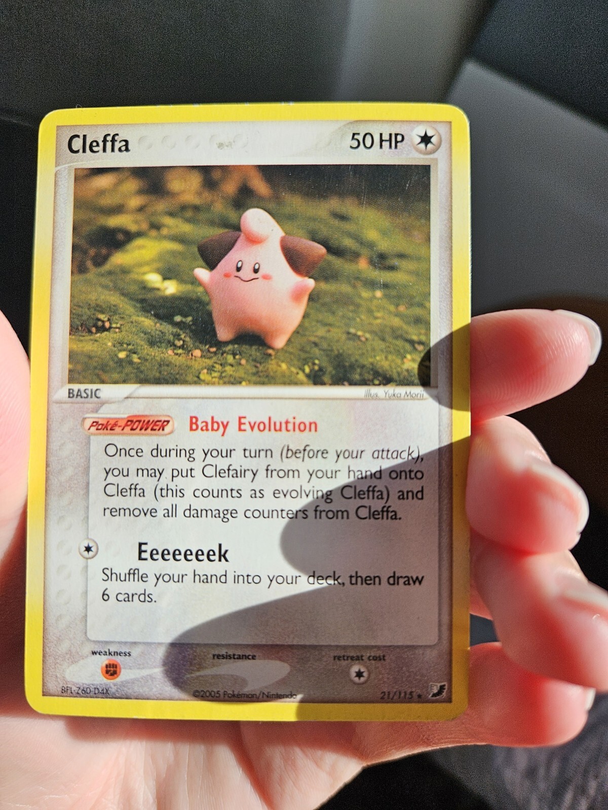 Pokemon - Cleffa - Non Holo - 21/115 - EX Unseen Forces - Rare Card | eBay