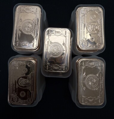 Lot of 100- 1 oz. Trump Dollar fine copper bar | eBay