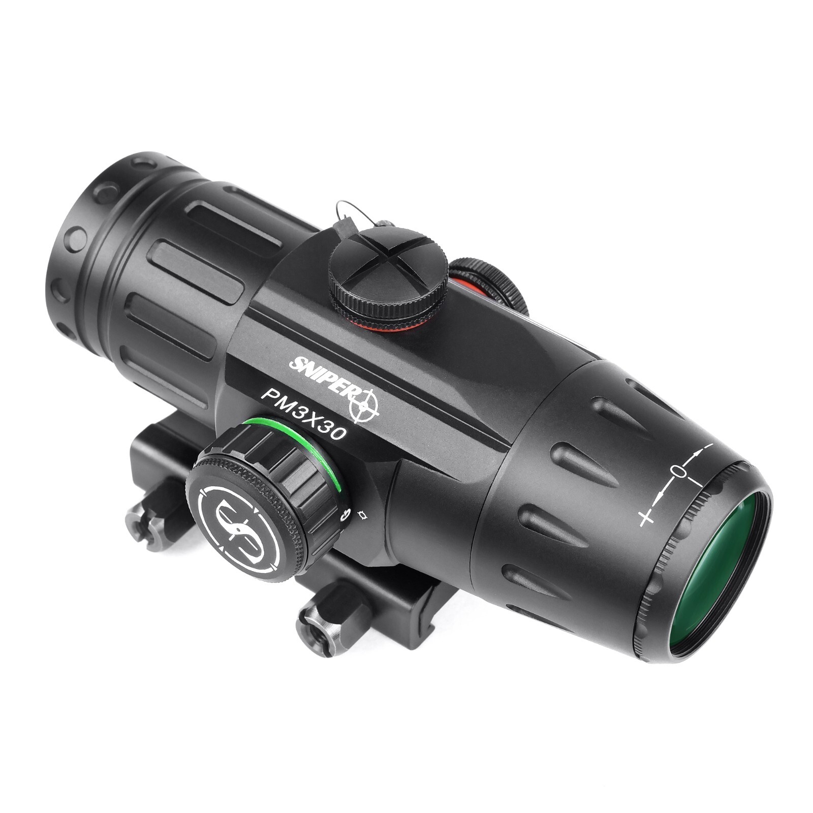 Sniper LS 3X30 Prism Scope ACOG Scope Red/ Green Illuminated Reticle | eBay