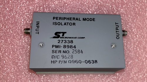 ST Microwave Corp. / HP / Agilent Peripheral Mode Isolator 0960-0638 | eBay