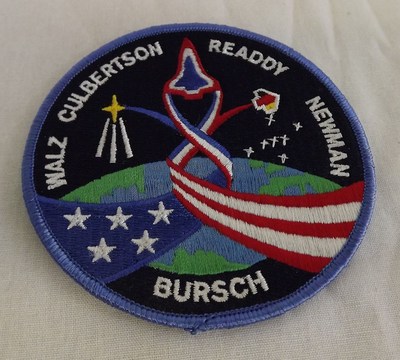 Walz Clubertson Readdy Newman American Nasa Astronaut Space Badge Patch ...