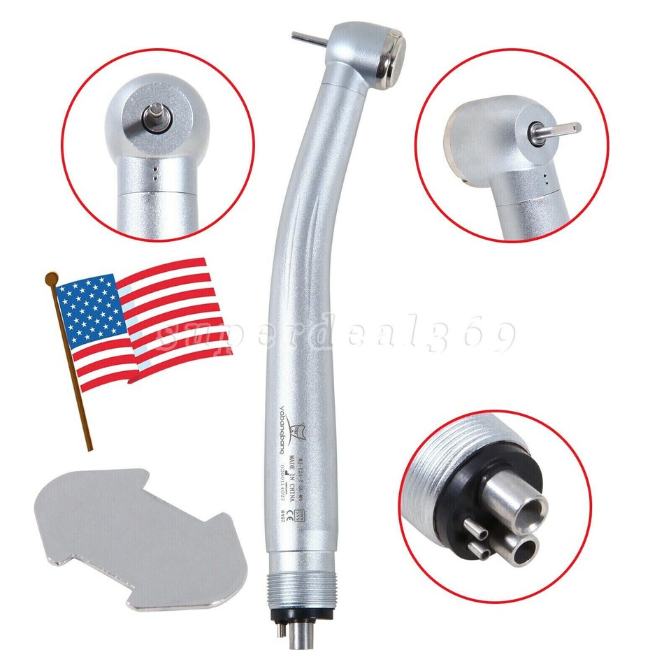 Dental LED E-generator /Fiber Optic /No-LED High Speed Handpiece 2/4/6H ...