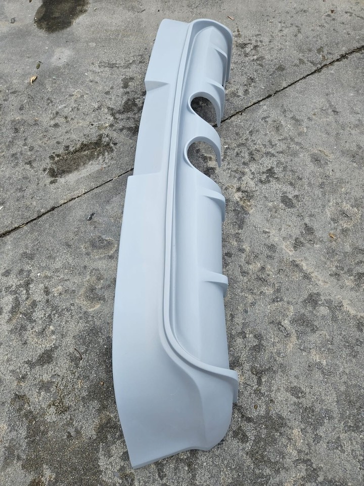 VW Golf 5 MK5 R32 GTI Rear Bumper Diffuser FITS | Gray | Unfinished ...