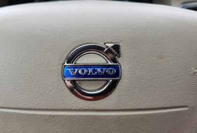 VOLVO Steering Wheel Emblem 35x8mm Badge Metal Sticker Logo | eBay