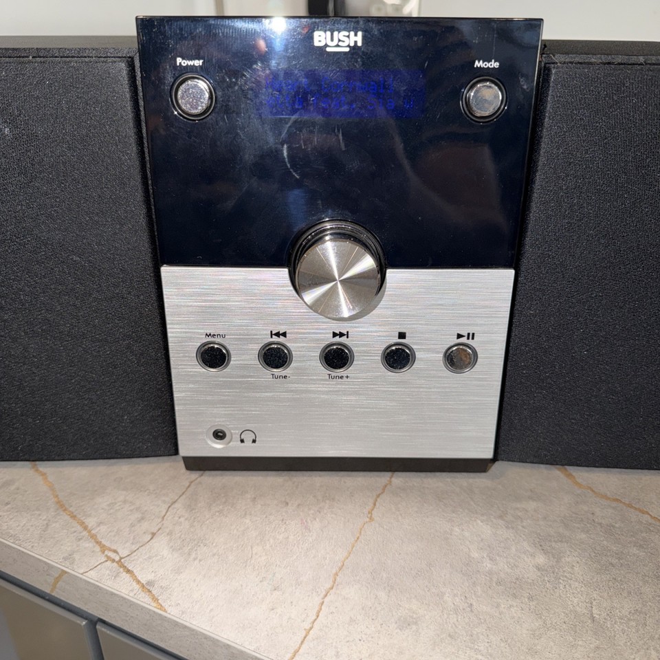 BUSH BD-618TF AM FM Micro System DAB Radio Bluetooth System - CD FAULTY ...