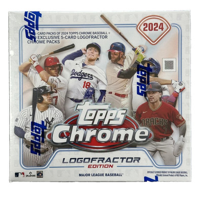 2024 Topps Chrome Baseball Logofractor Edition Box Sealed | eBay