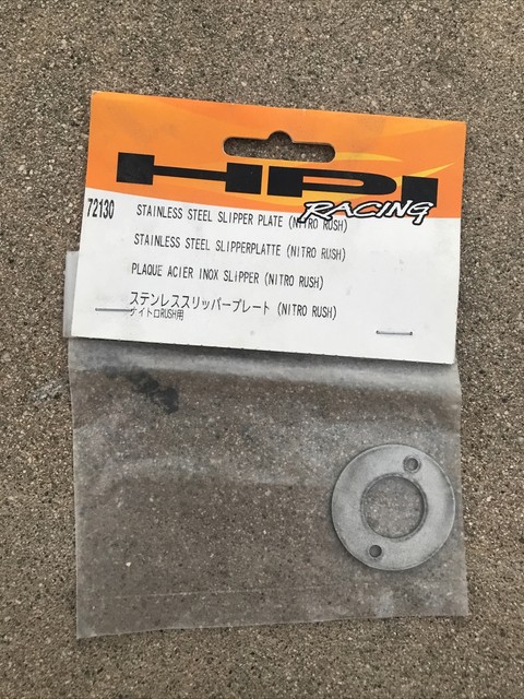 HPI Savage Super 5sc Flux Stainless SLIPPER Plate 72130 for sale online ...