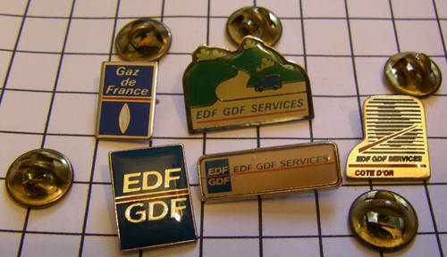 lot de 5 Pins EDF GDF | eBay