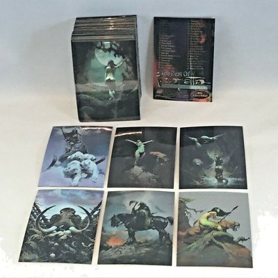 FRANK FRAZETTA: THE BEST OF FRAZETTA ALL-CHROMIUM 1996 Complete Trading ...