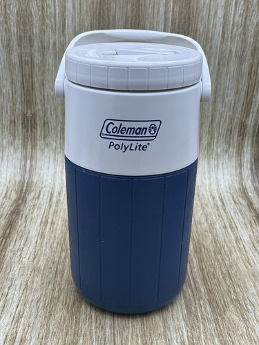 Vintage Coleman Polylite 1/2 Gallon Water Jug Cooler Thermos w/spout ...