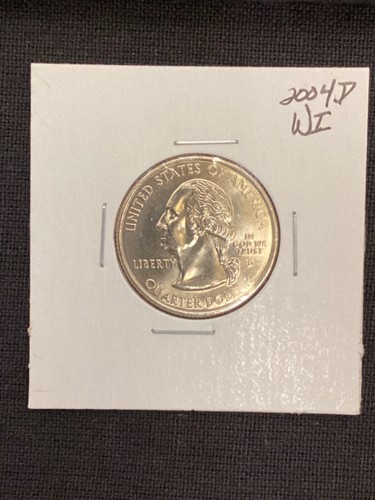 2004 D Wisconsin State Quarter Coin Gem AU Free Shipping | eBay