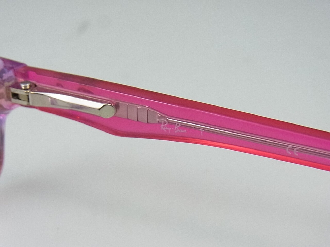 Ray-Ban 1520 3548 Brillengestell 45-15-125 Lesebrille Lila Pink ...