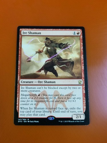 1x Ire Shaman | Dragons of Tarkir | MTG Magic Cards | eBay
