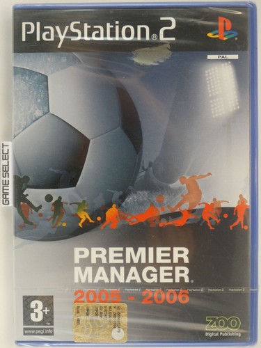 Premier Manager 2005-2006 PS2 PLAYSTATION 2 Pal Esp Eng - Neu ...