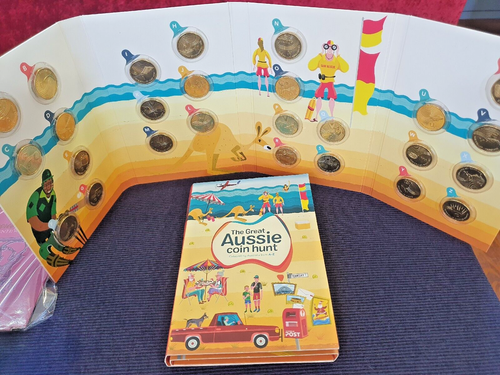 2019 Great Aussie Coin Hunt $1 A-Z Set of 26 coins Uncirculated With ...