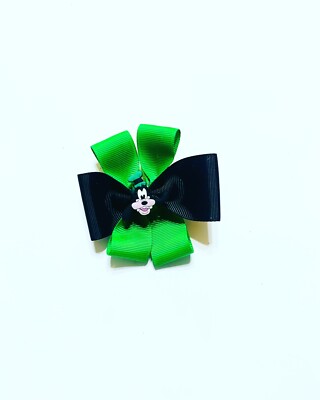 Handmade Hair Bows - Disney - Mickey and Friends - Goofy #1 Bow | eBay