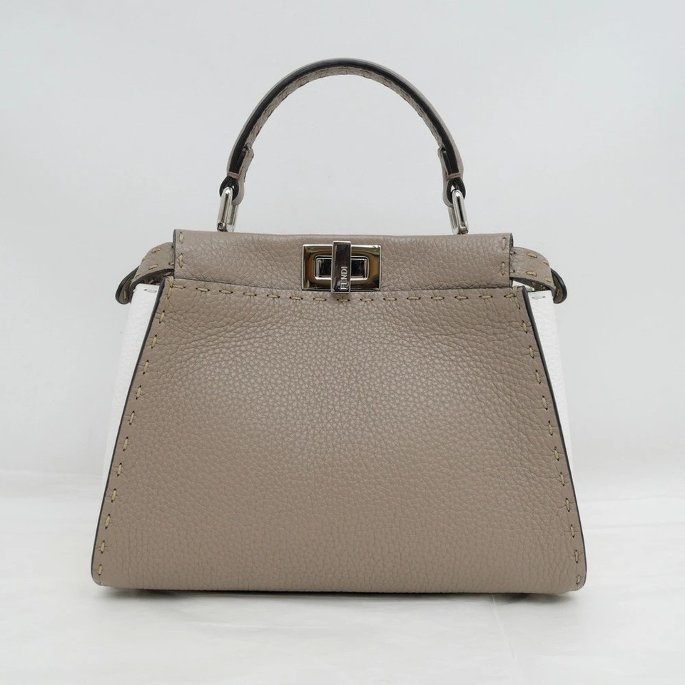 Fendi Peekaboo Mini By X Handbag Shoulder 8BN244 r47_1025 | eBay