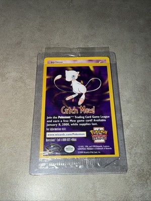 Sealed Mewtwo Catch Mew Promo Pack BRAND NEW | eBay