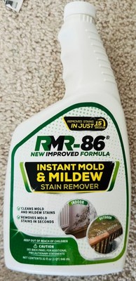 RMR-86 Instant Mold and Mildew Stain Remover Spray - Scrub Free Formula ...