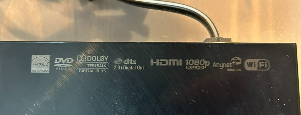 Samsung 3D Blu-Ray Player DVD BD-EM59C 1080p **No Remote - Refurbished ...