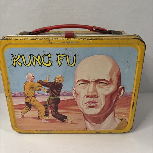 Vintage KUNG FU Metal Lunch Box 1974 King-Seeley David Carradine No ...