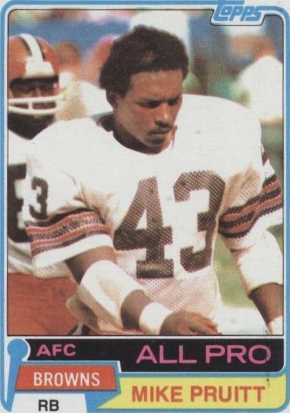 1981 Topps - #260 Mike Pruitt for sale online | eBay