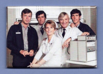 EMERGENCY TV SHOW CAST *2X3 FRIDGE MAGNET* TIGHE MANTOOTH JOHNNY GAGE ...