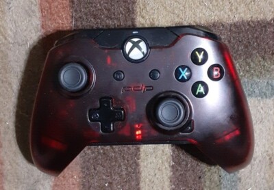 PDP 048-082 Xbox One X Crimson Red Wired Controller No Cord Included | eBay