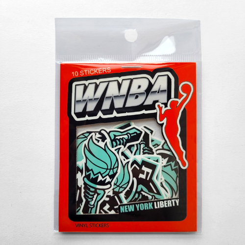 WNBA New York Liberty Basketball team Logo set of 10 Stickers Party ...