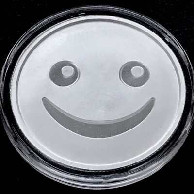 Smiley Emoji 1 oz .999 Silver Round First in Emoji's New Series in ...