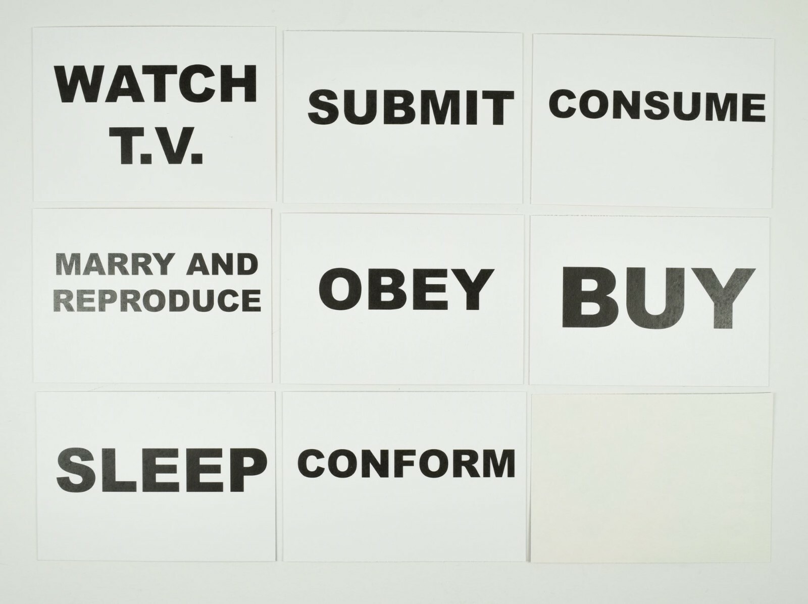 NEW Rowdy Roddy Piper They Live WWF SSFC Super Secret Fun Club Cards ...