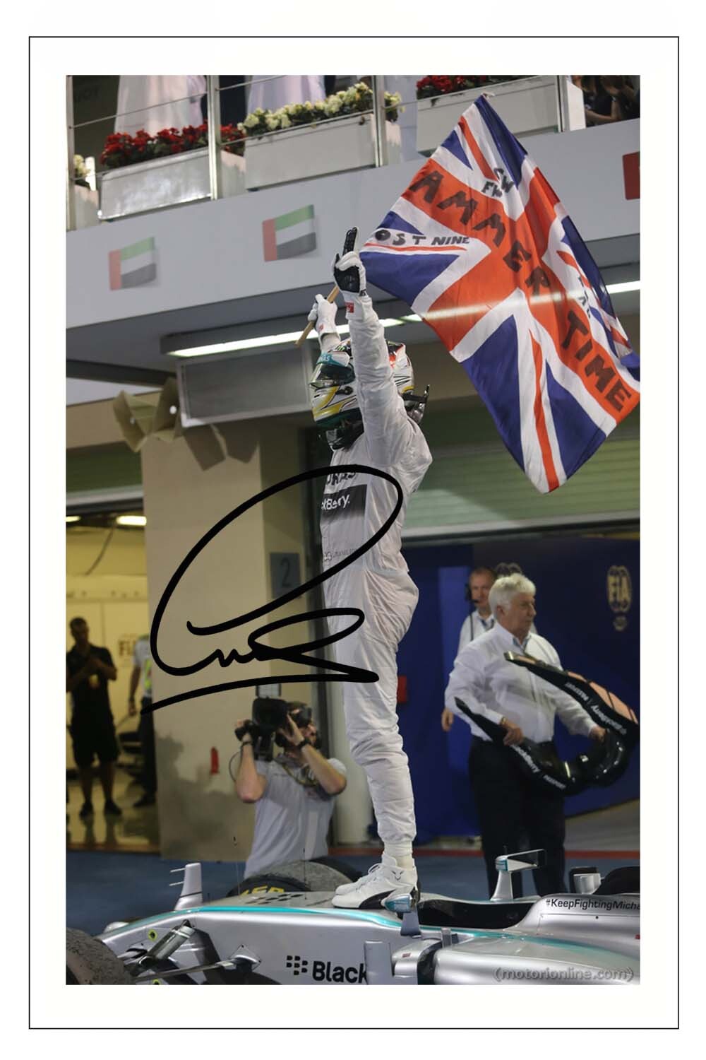 LEWIS HAMILTON Signed Autograph 6x4 PHOTO Fan Gift Print FORMULA ONE F1 ...