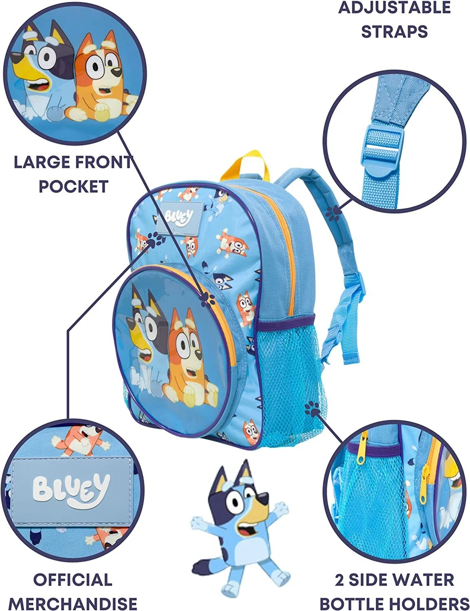 BLUEY Backpack Kids Bluey and Bingo Bluey Toys Bluey Cartoon Rucksack