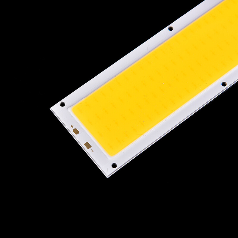 1000LM 10W COB LED Strip Light High Power Lamp Chip Warm/Cool White 12V ...