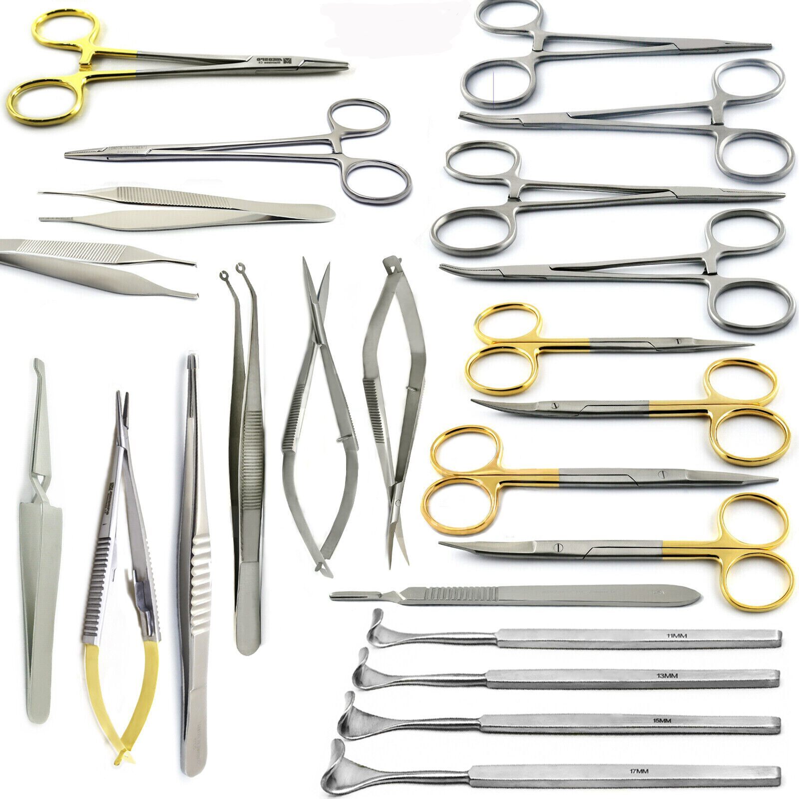 Eye Surgery Ophthalmic Kit Blepharoplasty Instruments Eyelid Retractors ...