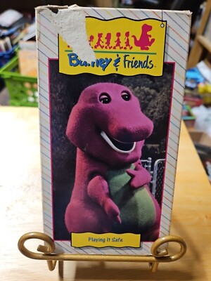 Barney & Friends Playing It Safe (VHS 1992) Time Life Video Lyons Group ...