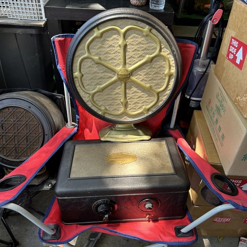 Vintage ATWATER KENT Model 40 Radio plus model E Speaker extreme mint ...