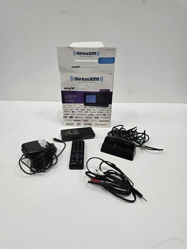 Sirius XM Onyx EZ XEZ1H1 Satellite Radio w/ Home Kit | eBay