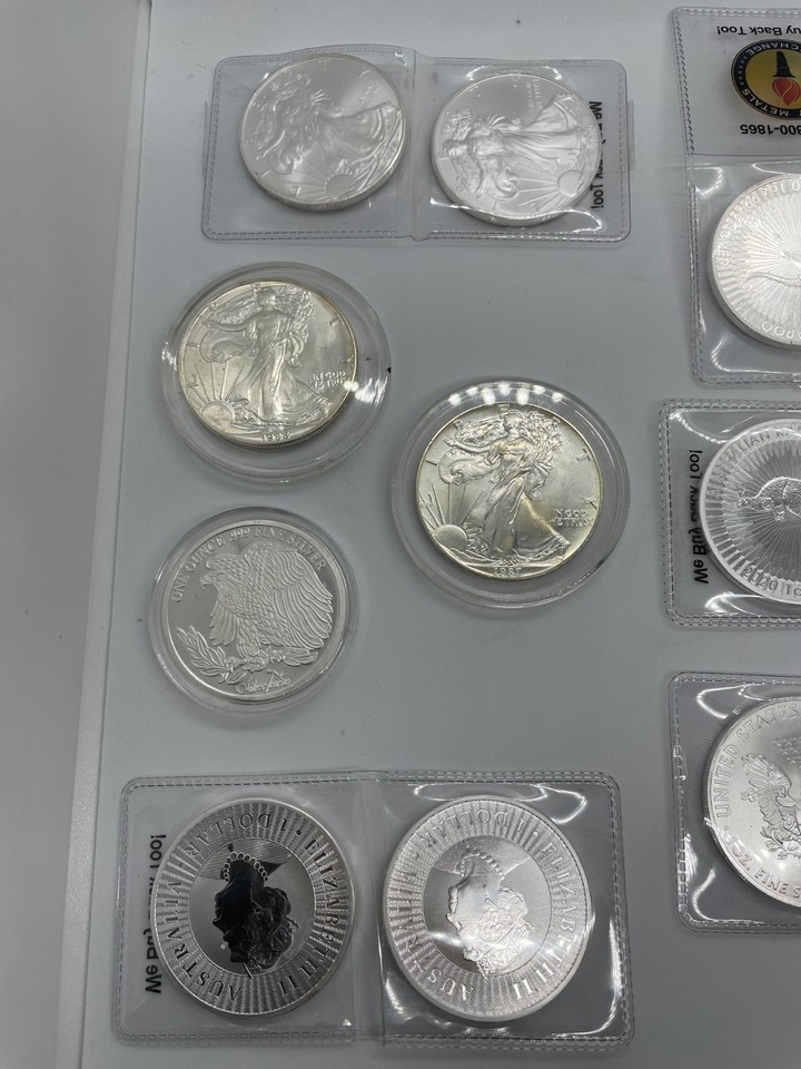 19 oz .999 Fine Silver Coins – Money Metals Exchange – Bullion Lot ...